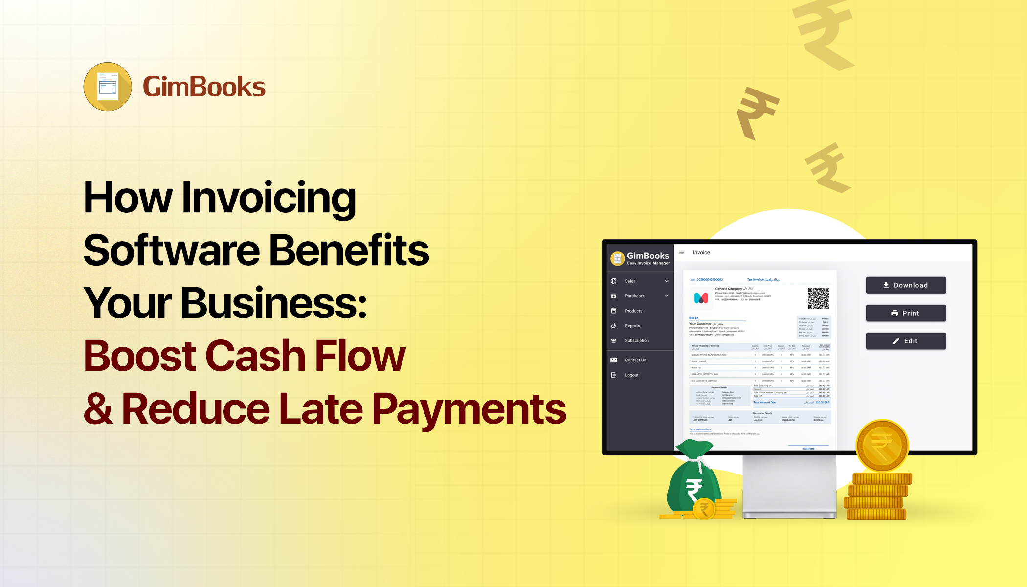 How Invoicing Software Benefits Cash Flow & Reduce Late Payments