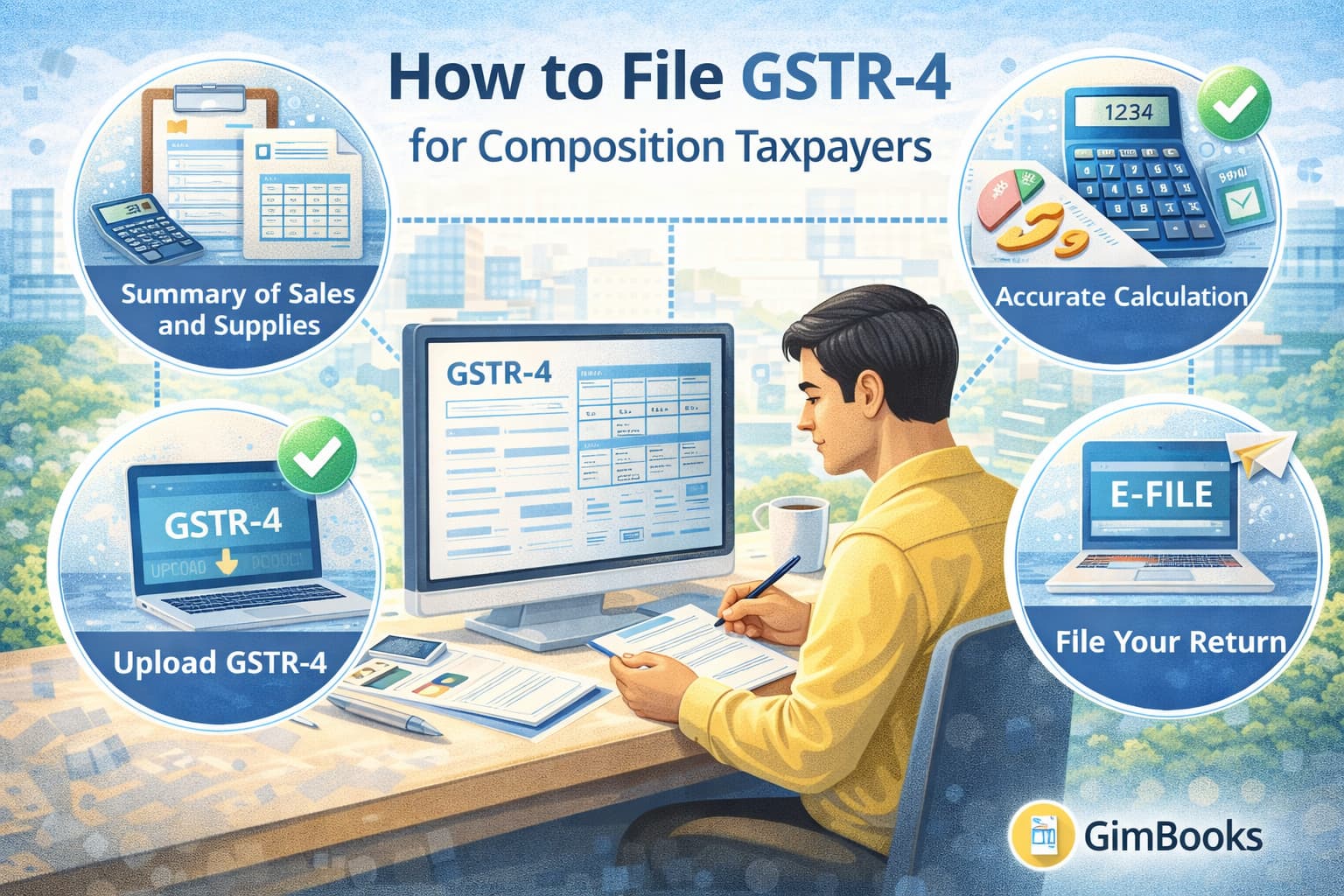 How to File GSTR-4 Return for Composition Taxpayers
