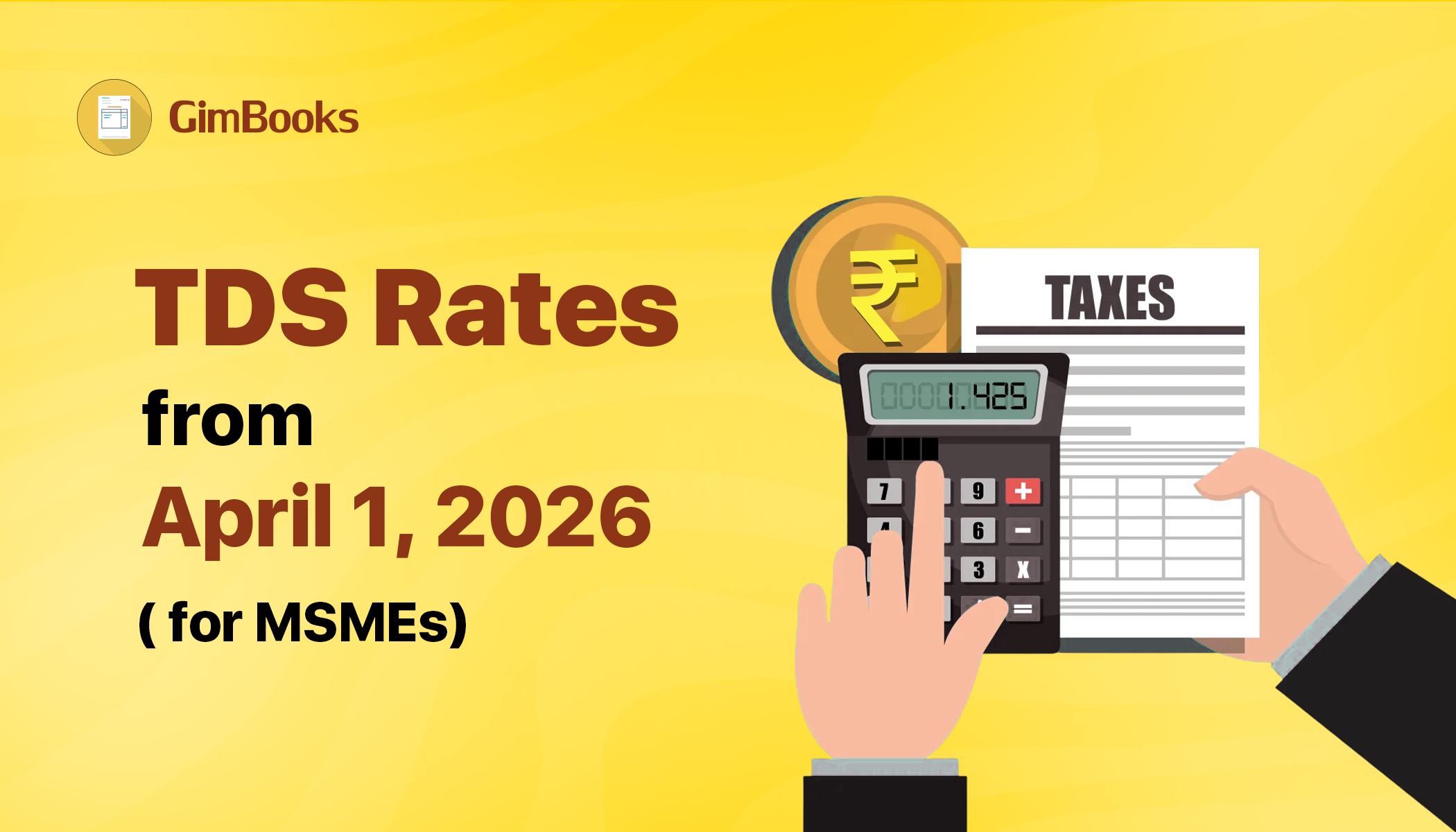 TDS Rate Chart & Updates for MSME in India