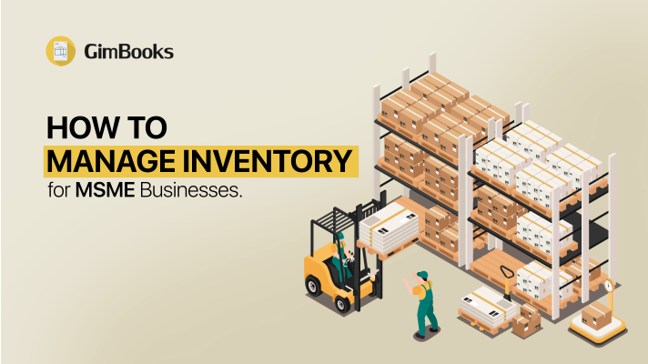Manage inventory for small businesses