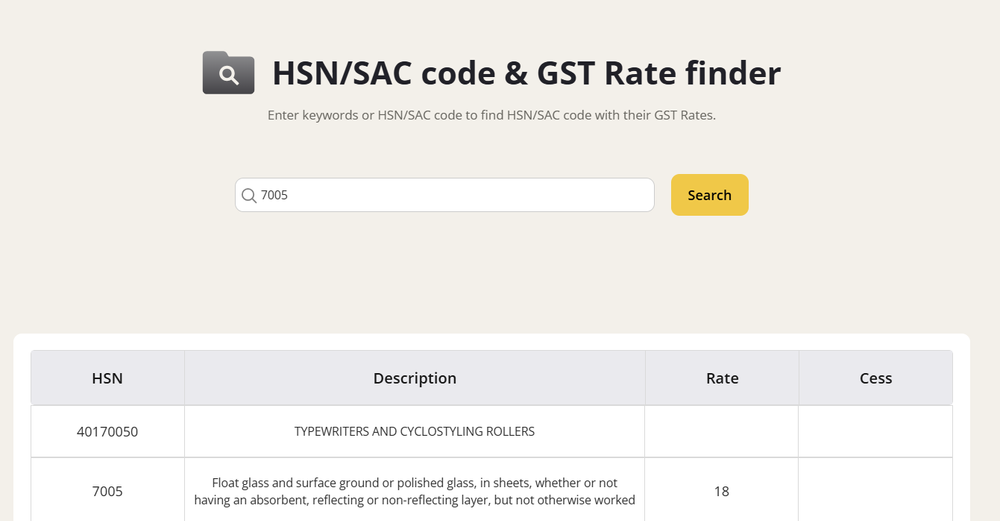 Glass HSN Code 7005: Float & Polished Glass GST Rate