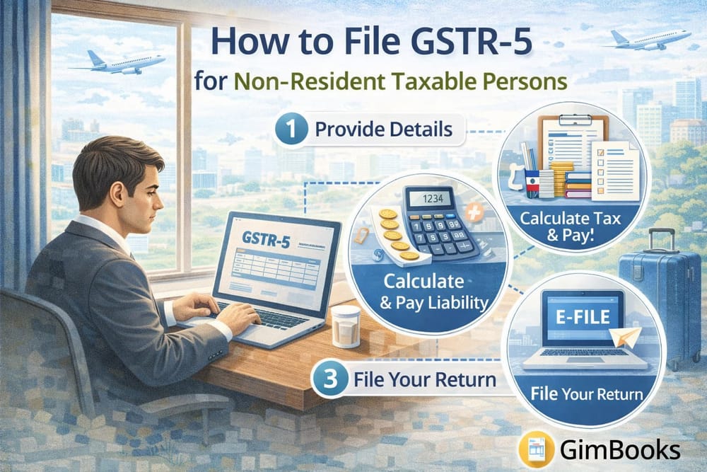 How to File GSTR-5 for Non-Resident Taxpayers