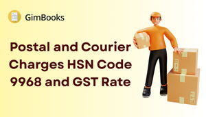 Postal and Courier Charges HSN Code 9968 & GST Rate (2025 Explained)